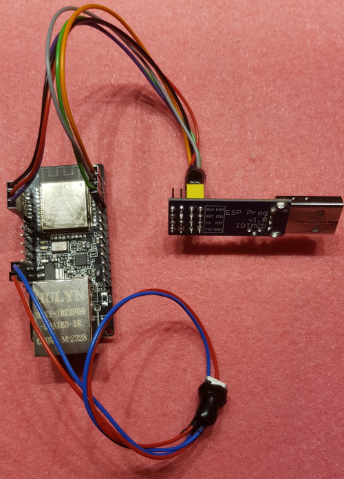 WT32-ETH01 ESP32 Modul mit LAN – Hackerspace Ffm